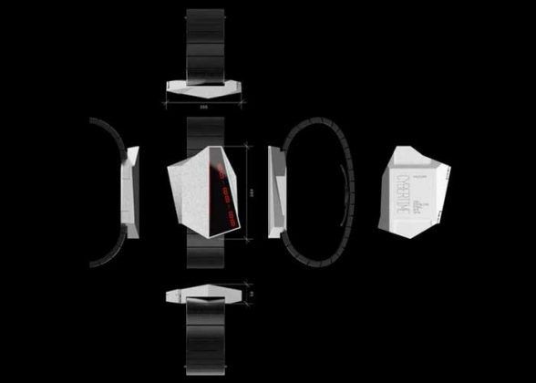 Cybertime: El reloj futurista inspirado en el Cybertruck de Tesla | TN8.ni