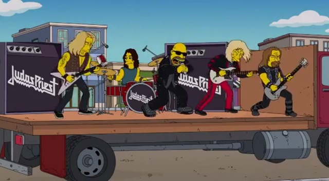 Judas Priest en Los Simpsons | TN8.ni