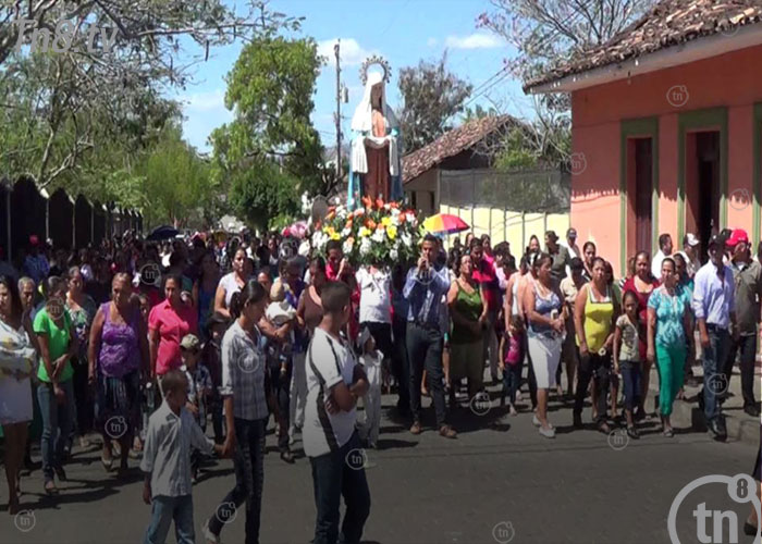 Teustepe celebra a la Virgen de Candelaria | TN8.ni