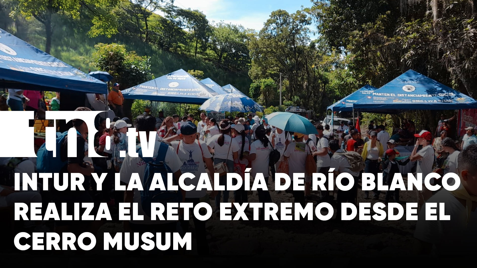 INTUR y la alcaldía de Río Blanco realiza el reto extremo desde el ...