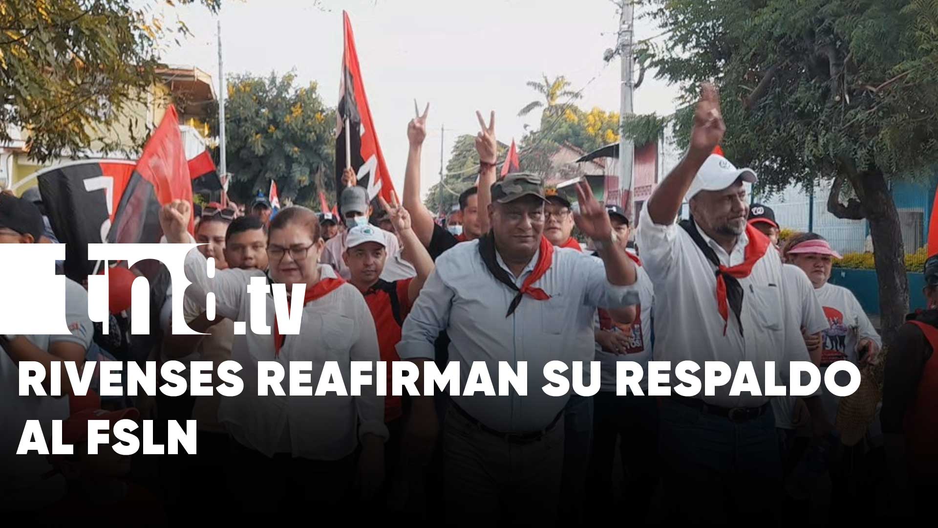 Rivas reafirma respaldo a la fórmula del FSLN | TN8.ni