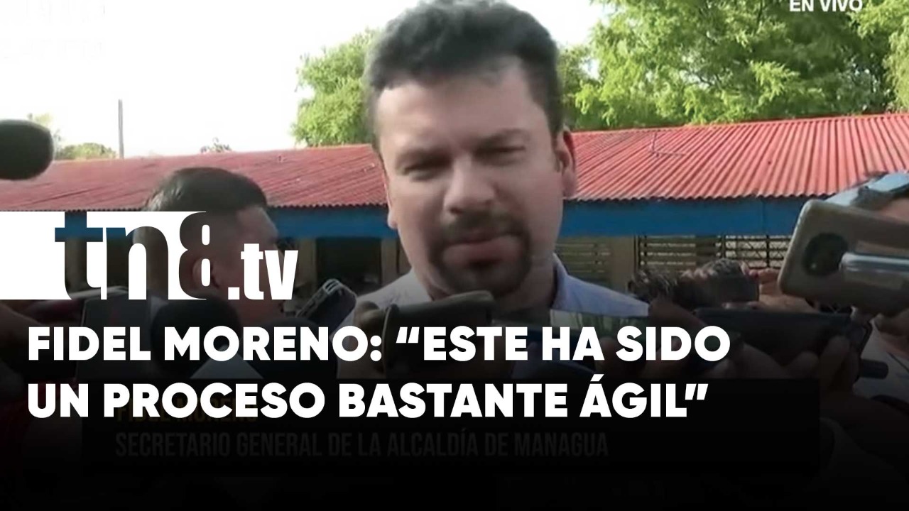 Fidel Moreno: "El proceso ha sido bastante ágil" | TN8.ni