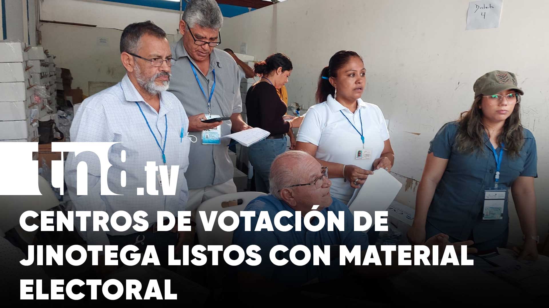 Centros de votación en Jinotega ya están listos con material electoral ...