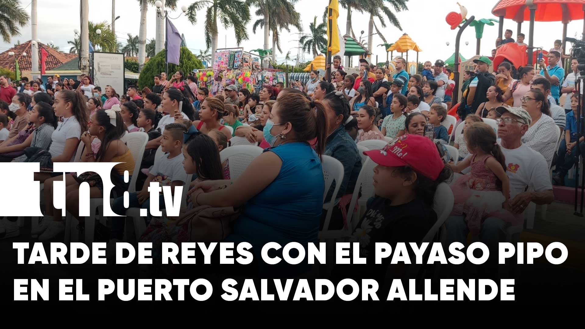 "Tarde de Reyes con el Payaso Pipo" Un éxito en Puerto Salvador Allende ...