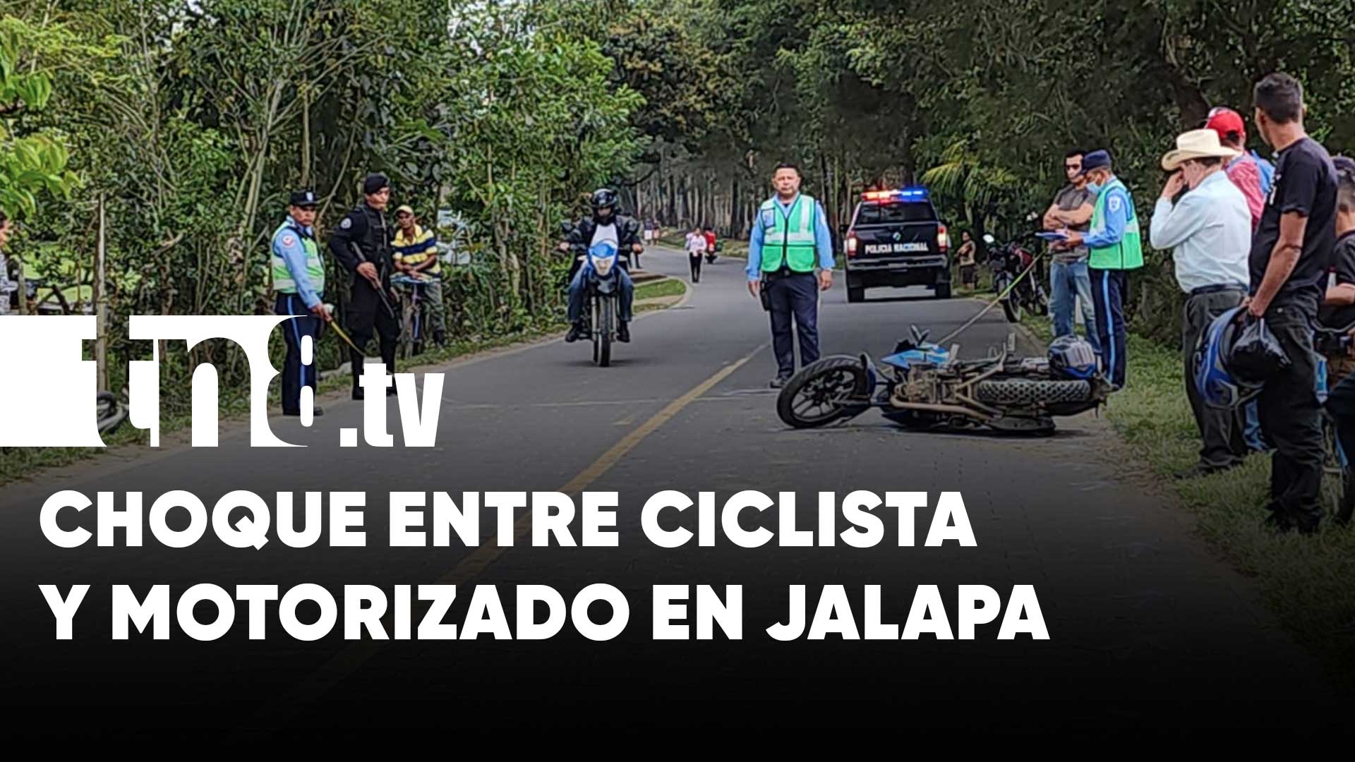 Nariz quebrada y sin dientes tras sufrir accidente en Jalapa | TN8.ni