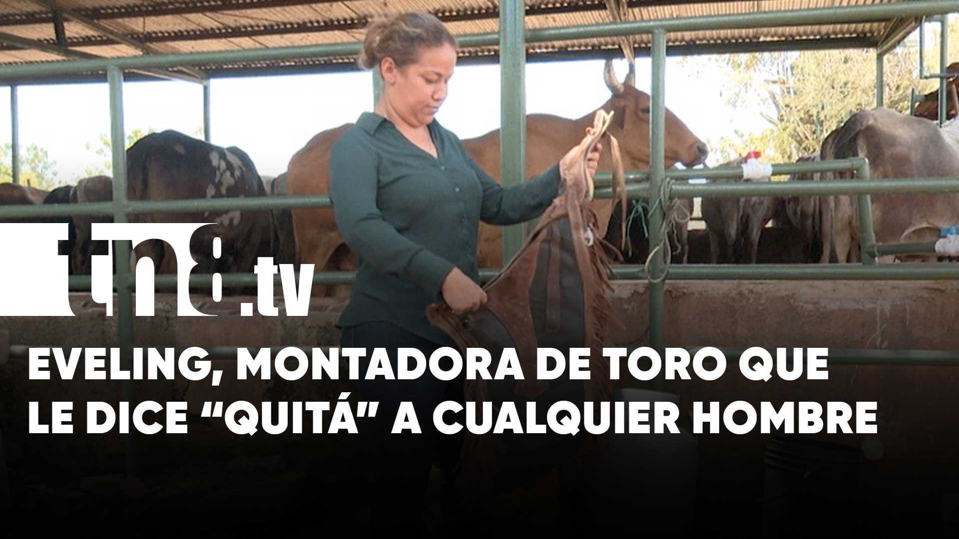 Montada en toro, Eveling cambia el miedo por la adrenalina y los ...