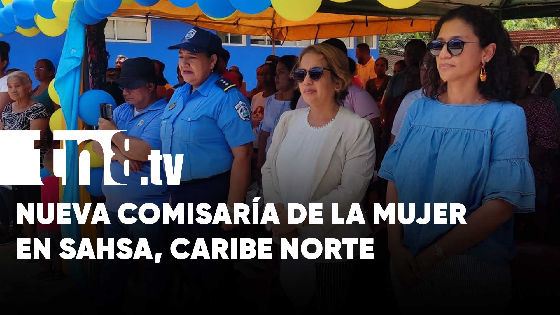 Sahsa, comunidad del Caribe Norte, inaugura Comisaría de la Mujer | TN8.ni