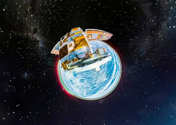 Cámaras de 360 grados en el espacio capturan la belleza total de la ...