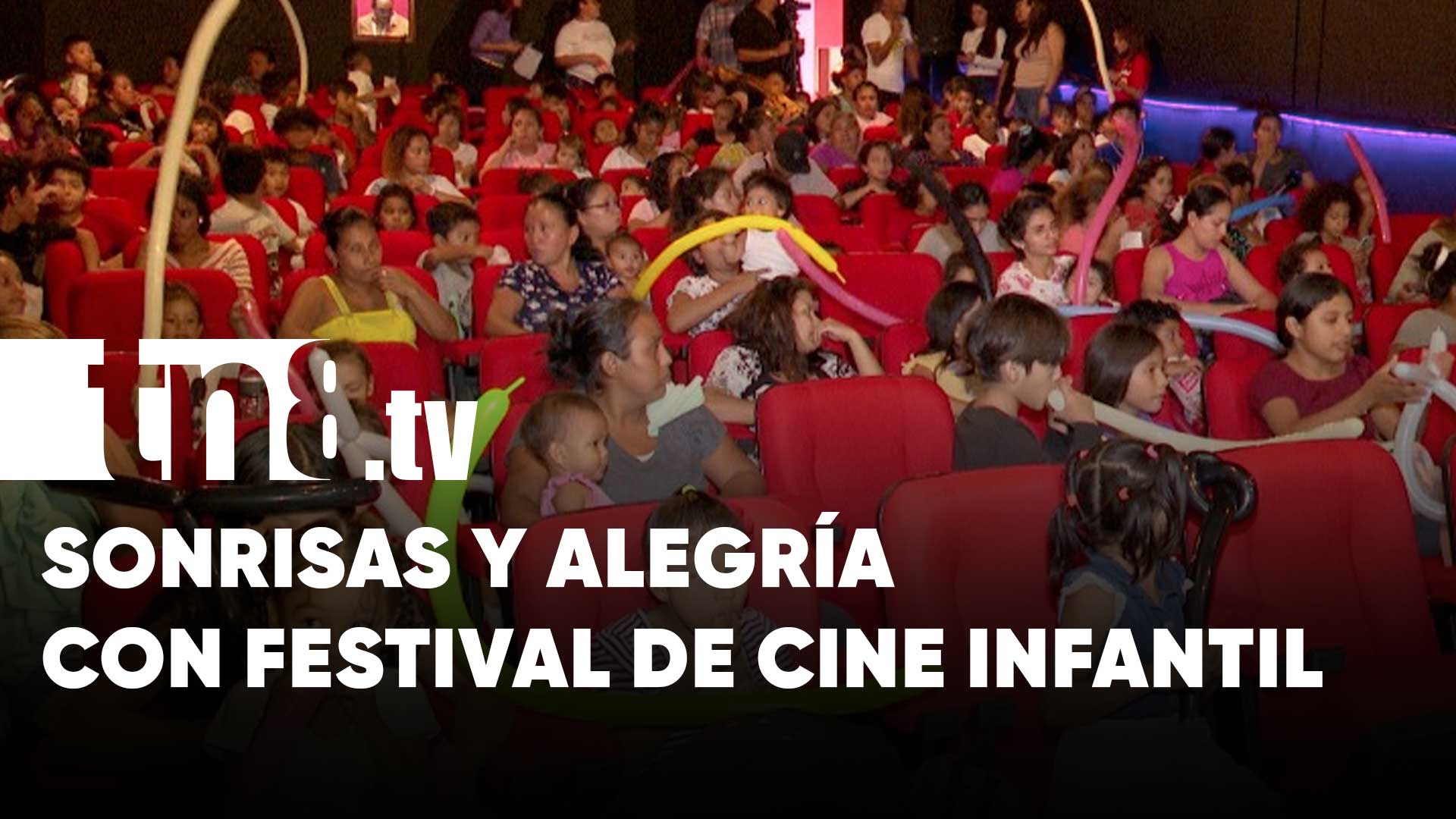 Cinemateca promueve la magia del cine infantil en Managua | TN8.ni