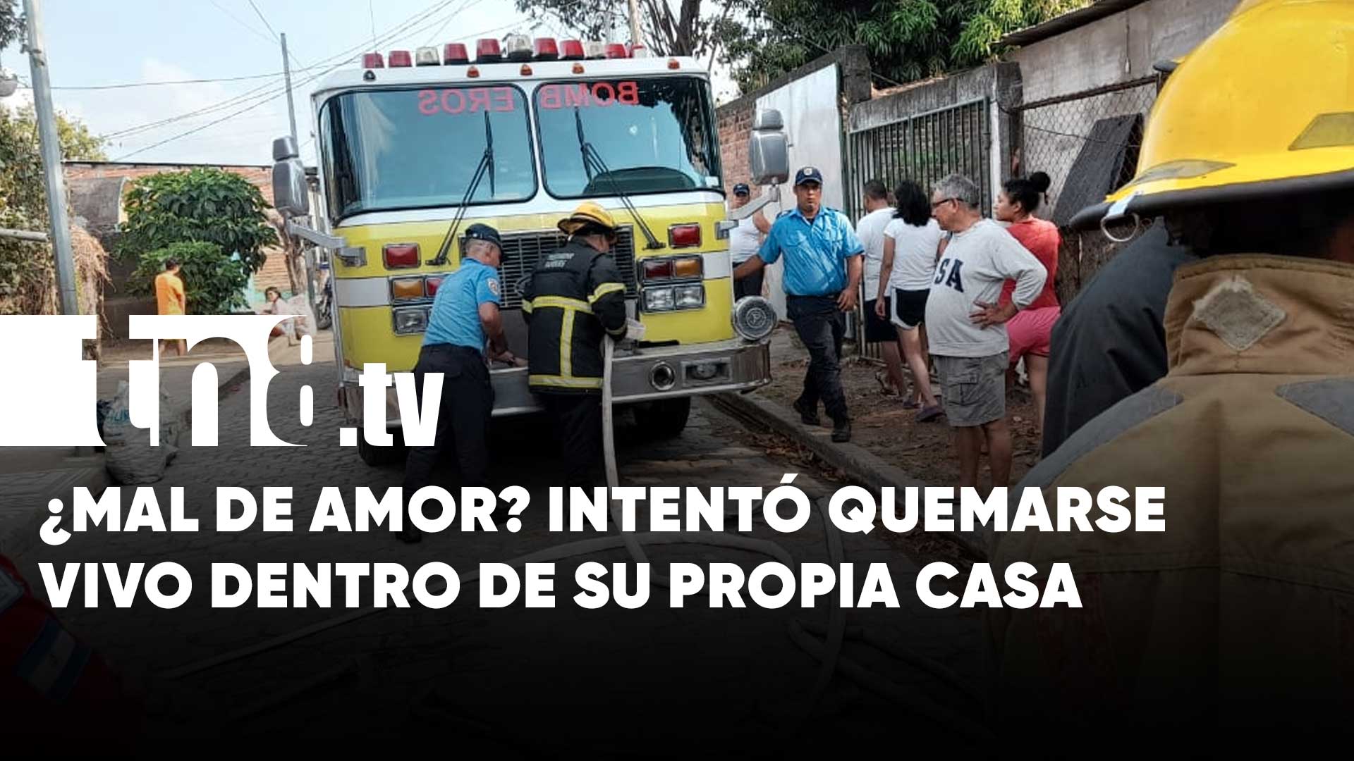 Hombre intenta quemarse vivo dentro de su propia casa en el ...