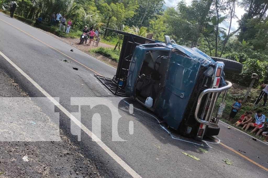 Un muerto y seis lesionados deja brutal accidente en La Dalia-Matagalpa ...