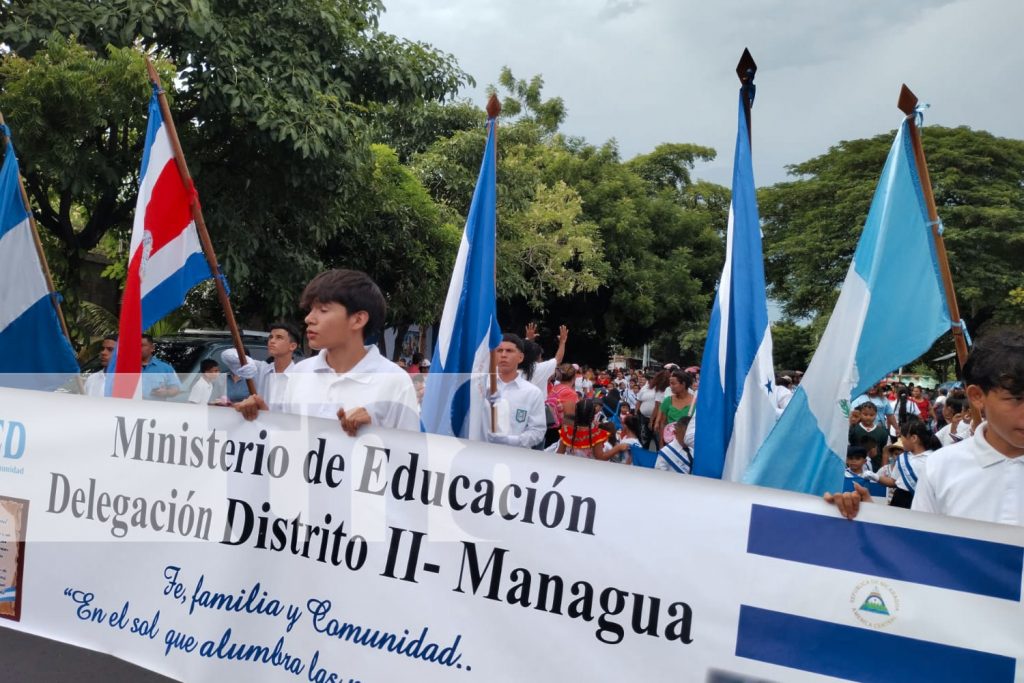 Colegio Ramírez Goyena de Managua vive las fiestas patrias con alegría ...