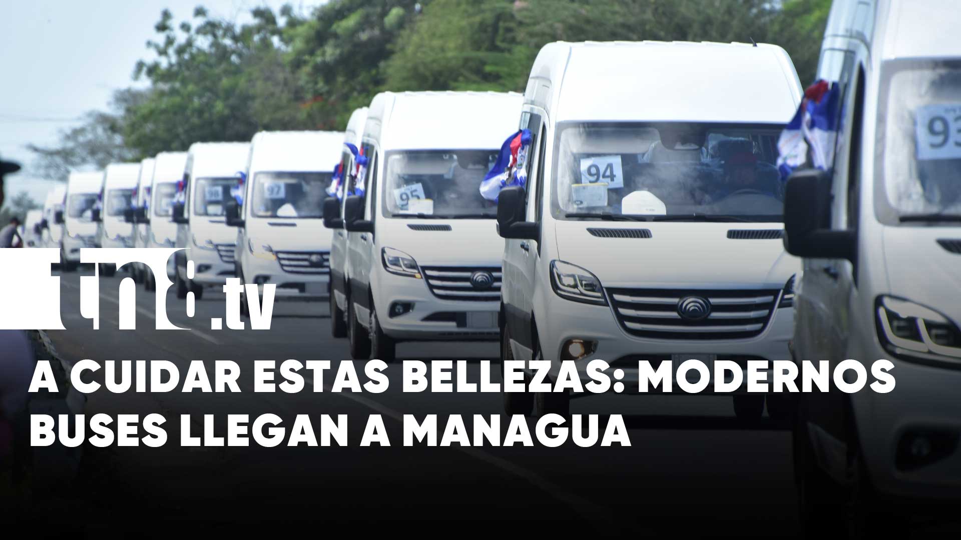 200 modernos buses Yutong llegan a Managua para transformar el ...