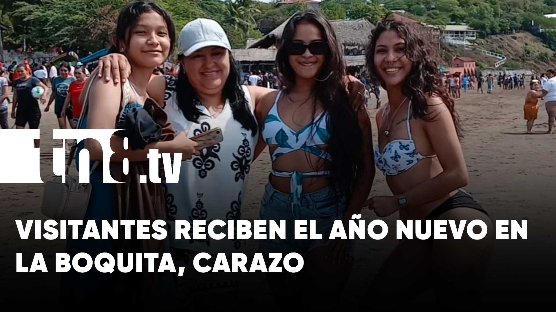 Sol, mar y alegría: La Boquita celebra el inicio del 2025 | TN8.ni