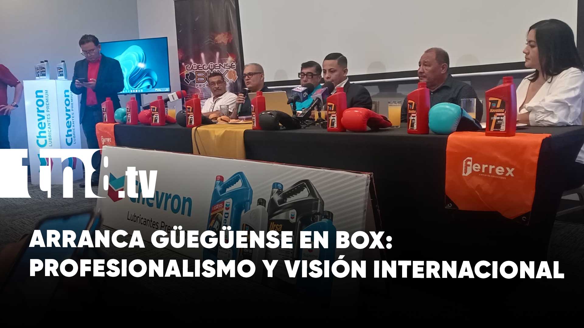 Güegüense Box Promotions lanza su apuesta por el boxeo nacional | TN8.ni