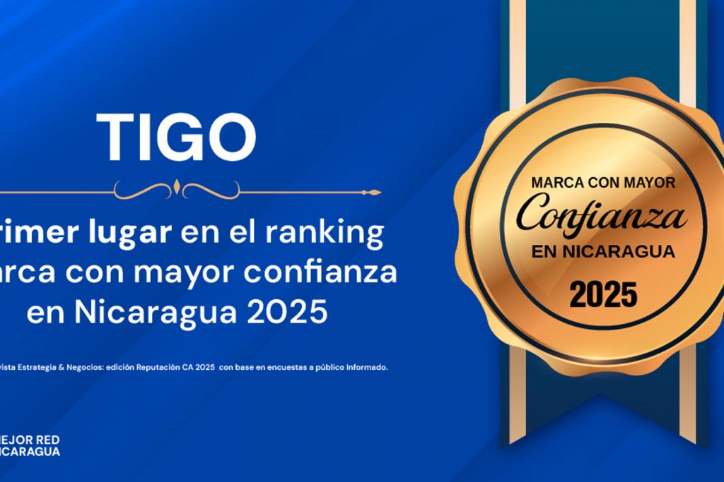 Tigo Nicaragua recibe reconocimiento como la marca más confiable | TN8.ni