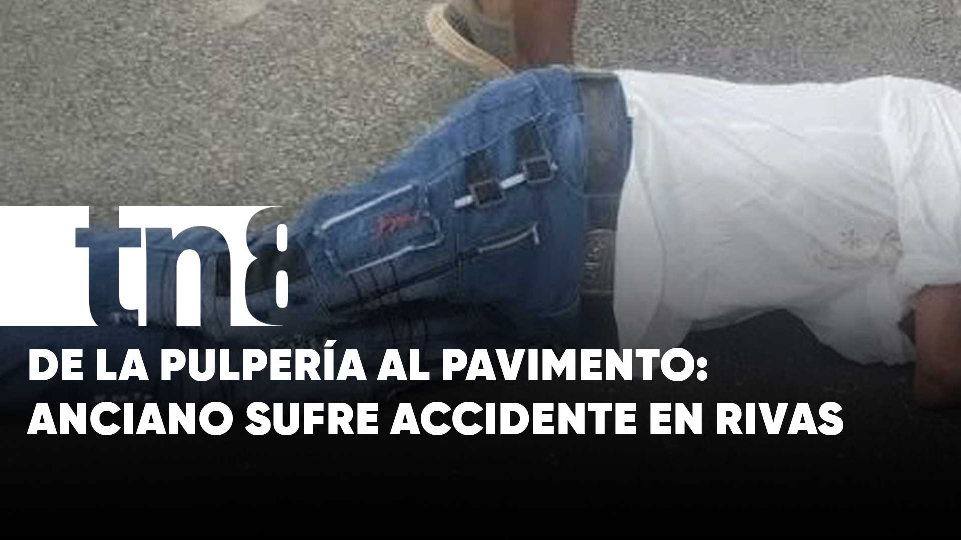 Adulto mayor salió volando tras brutal choque con motociclista en Rivas ...