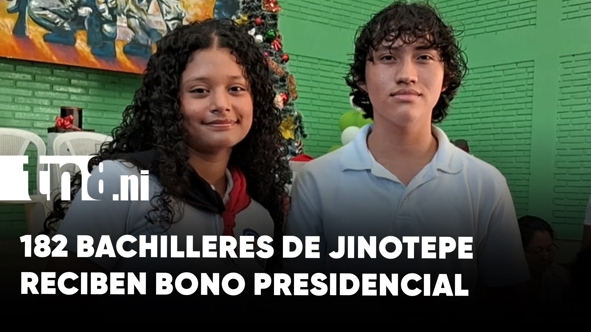 Con mucha alegría, bachilleres de Jinotepe reciben bono presidencial ...