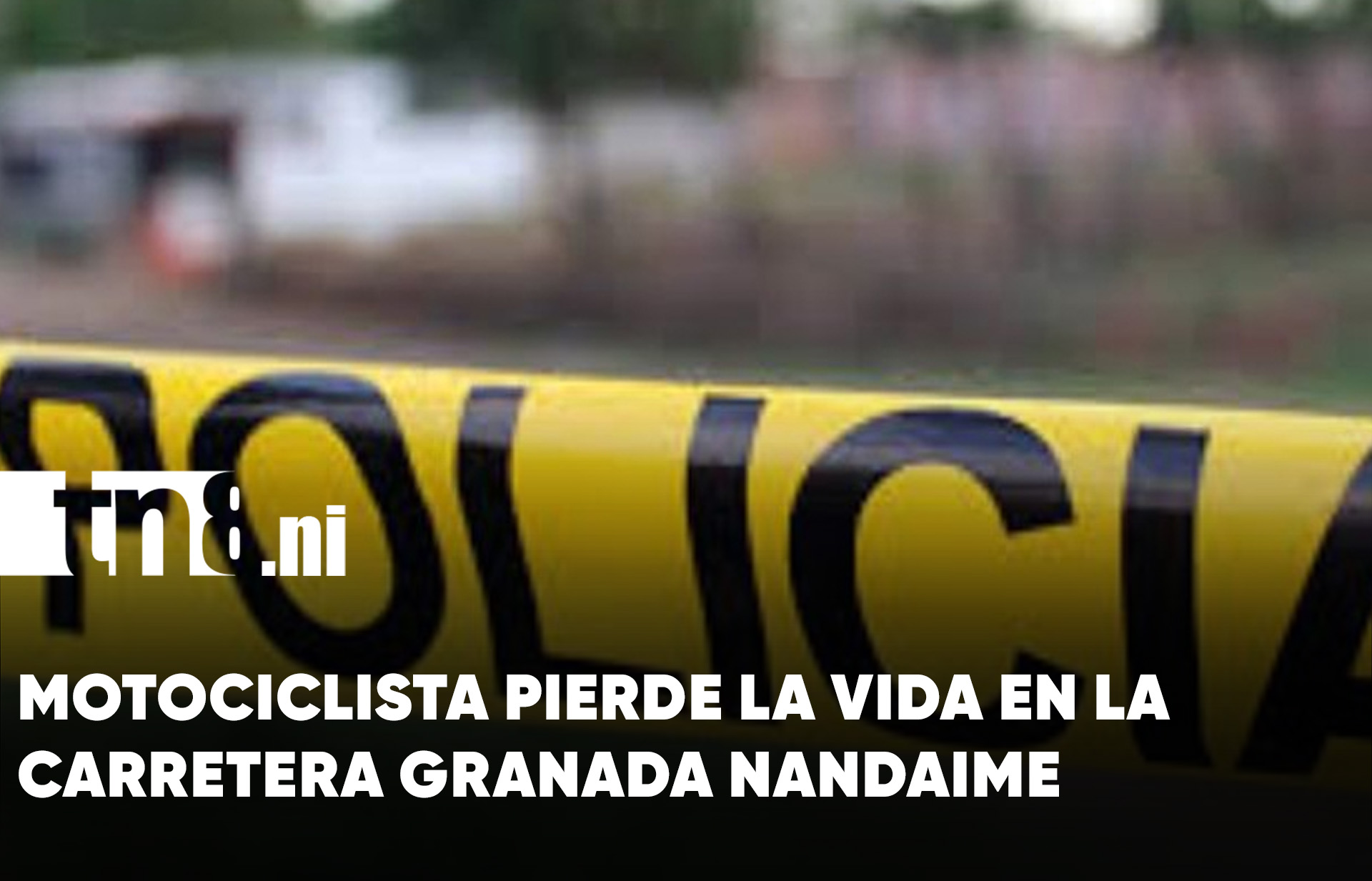 Motociclista muere al estrellarse contra un árbol en la carretera ...