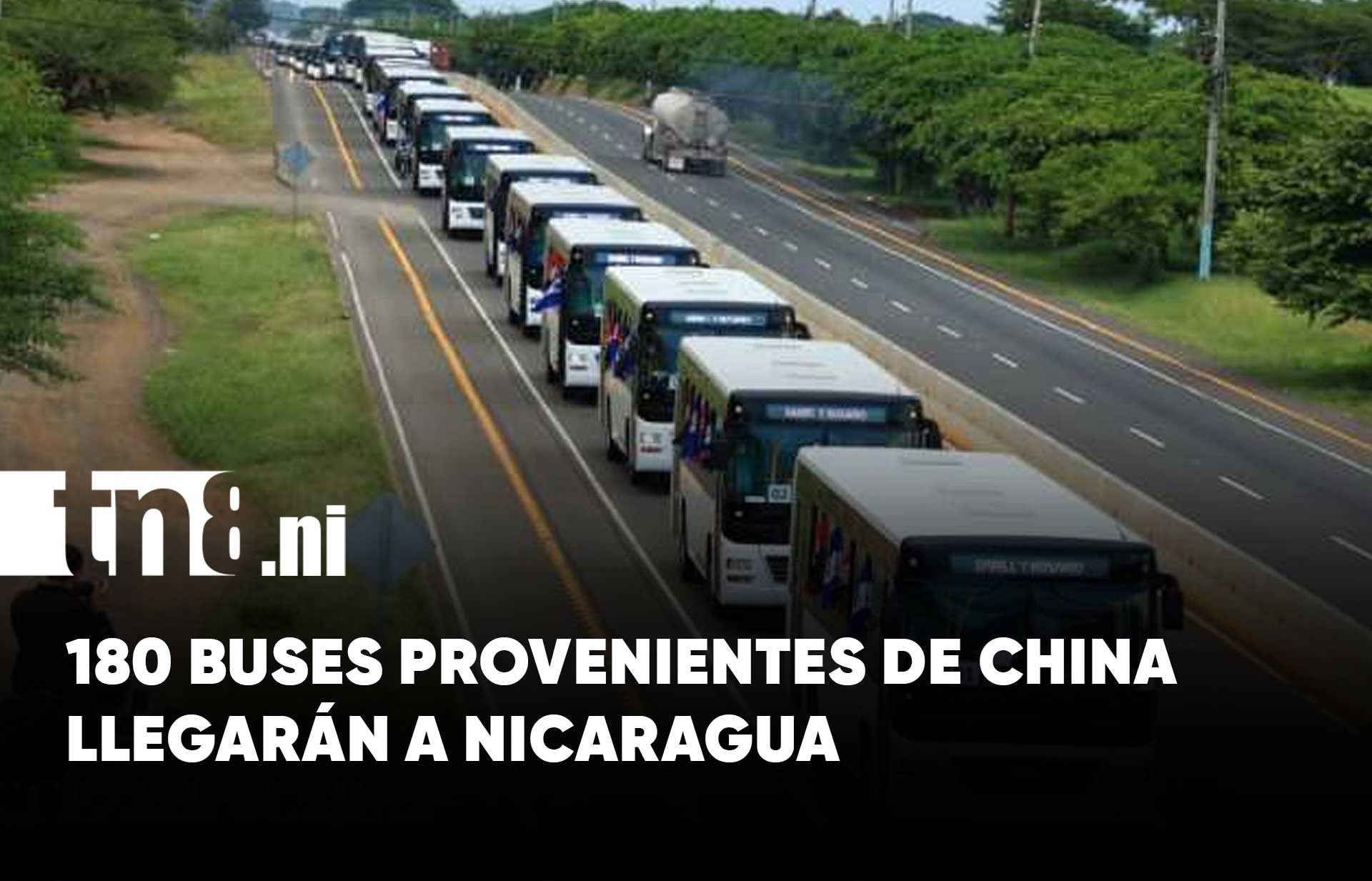 Nicaragua anuncia llegada de 180 buses Yutong para distintos municipios ...