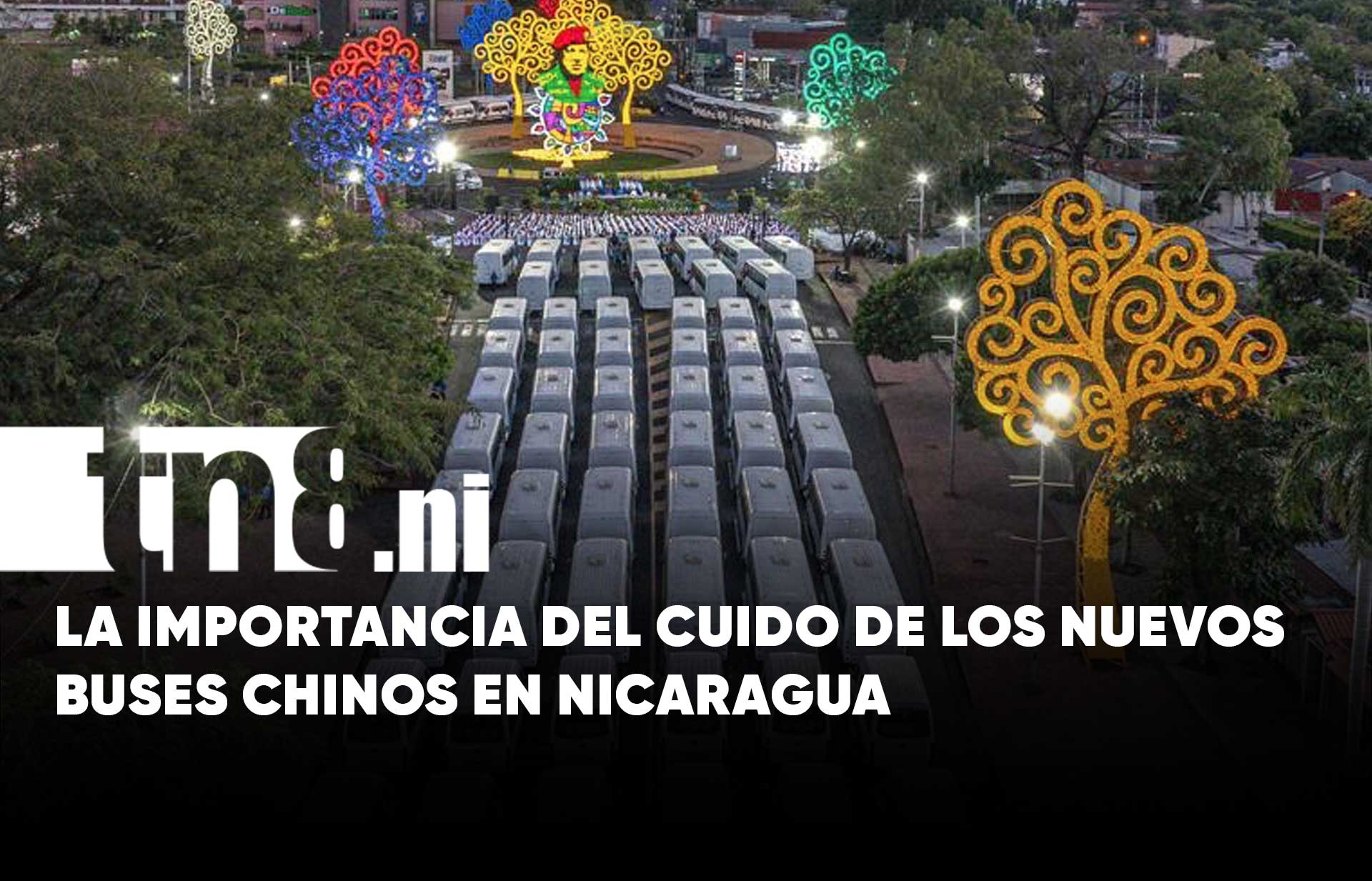 Modernización del transporte en Nicaragua avanza con 2 mil 180 buses de ...