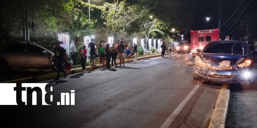 Accidente vial en San Juan del Sur deja daños materiales y dos heridos ...