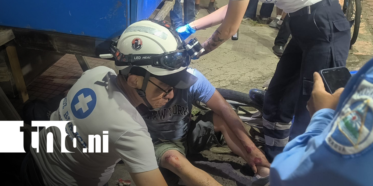 ¡Con el rostro destrozado! Motociclista ebrio protagoniza brutal ...
