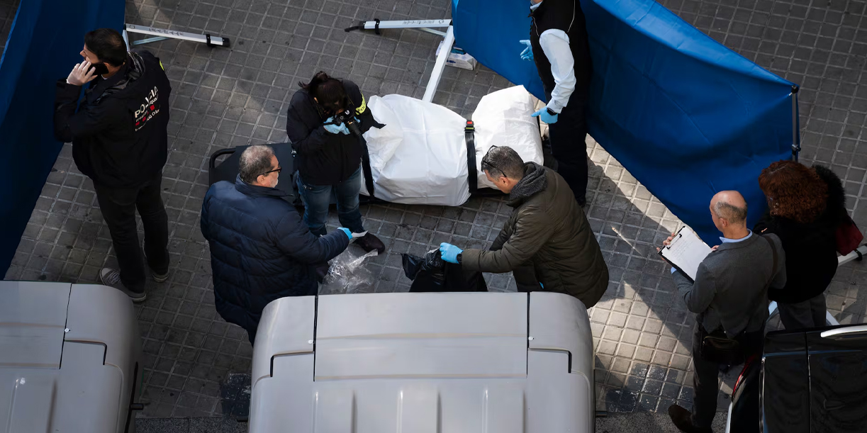 Macabro descubrimiento en España: Hallan cadáver oculto dentro de una ...
